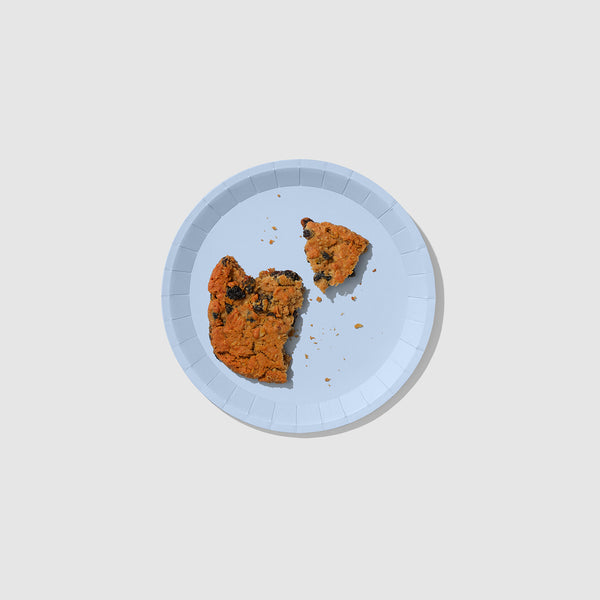 Pale Blue Classic Small Plates (10 per pack) - Coterie