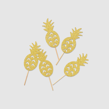 Pineapple Mini Toppers (10 per pack) - Coterie